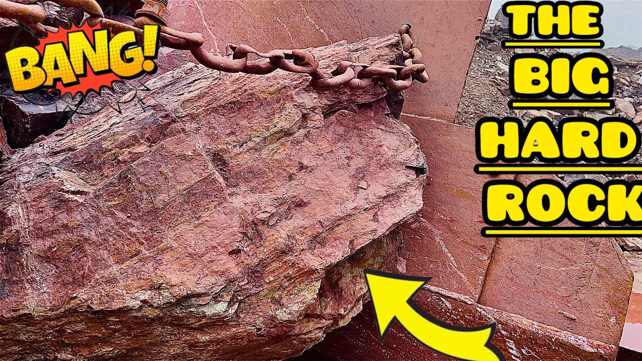 💆‍♀️Satisfying Stone Crushing Process ASMR Giant Rock Crushing Jaw ...