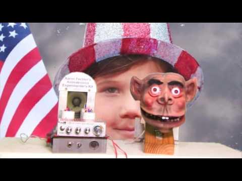 Gary Gargoyle Stands for America ** Animatronics Experimenters Kit ...
