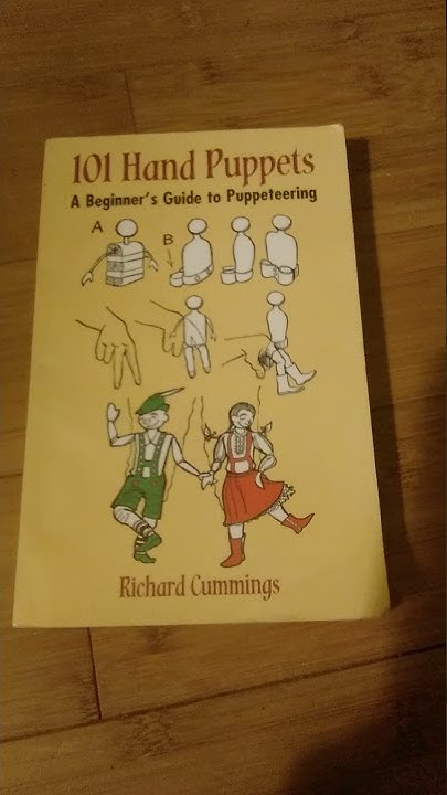 101 hand puppets a beginners guide to puppeteering book - YouTube