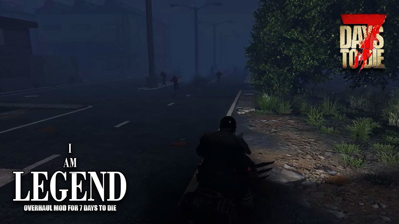 I AM LEGEND mod | Now I Have To Run | 7 Days to Die | S10 EP16 - YouTube