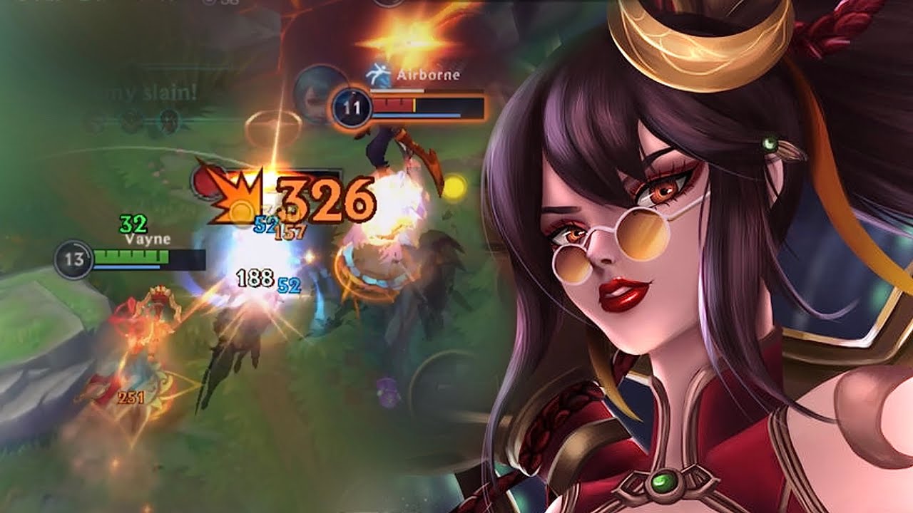 Wild Rift Vayne HARD Carry This Season 11 | Build and Runes - YouTube