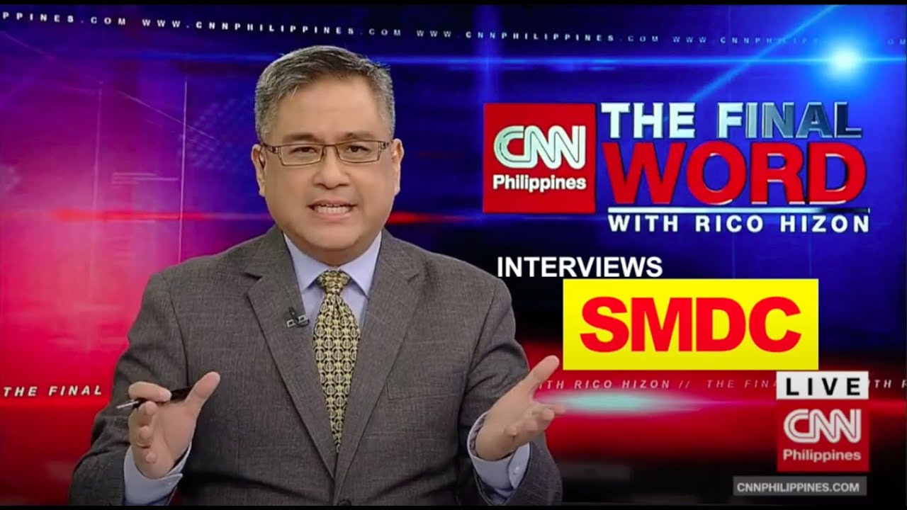 SMDC President Interviews in CNN l The Final Word with Rico Hizon - YouTube