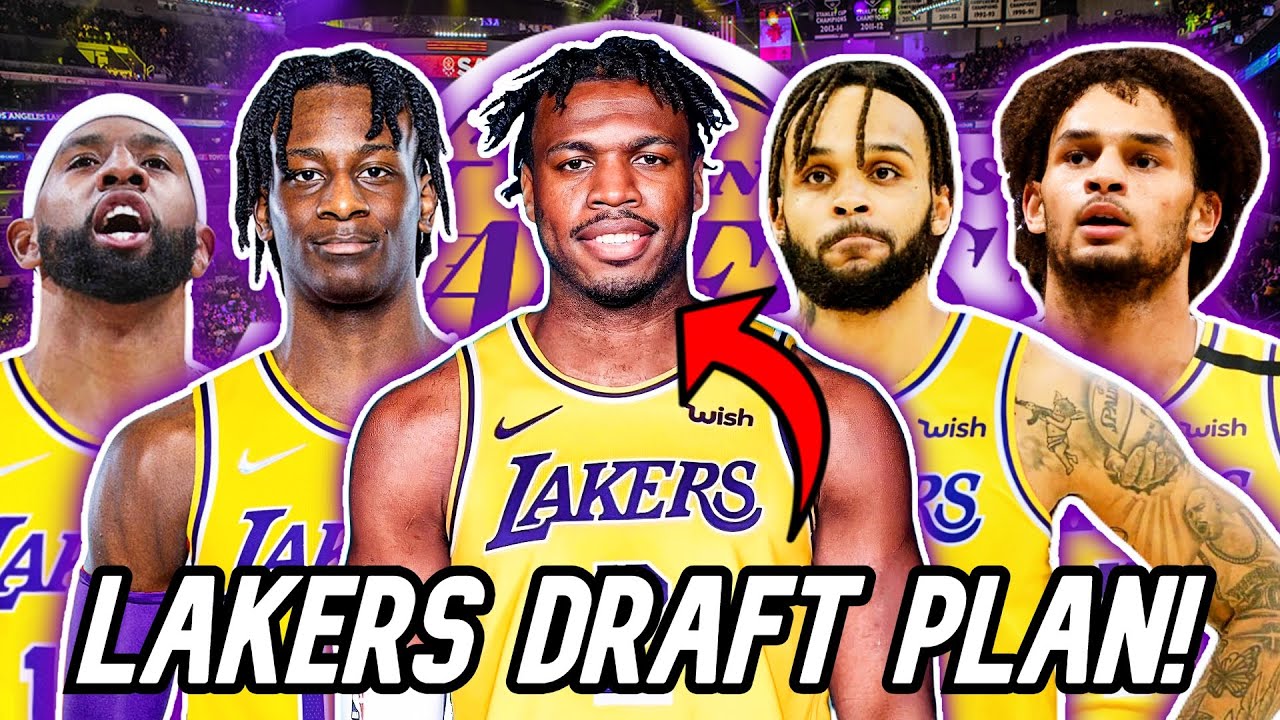 Lakers FINAL Plan for 1st Round Draft Pick REVEALED! | Every Option the ...
