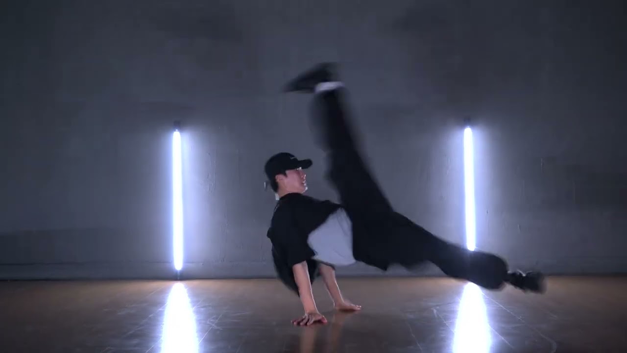 BBOY STONE bboy class power move combination - YouTube