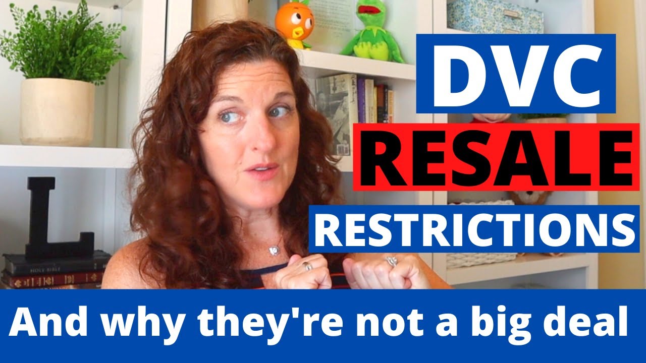 DVC Resale Restrictions - YouTube