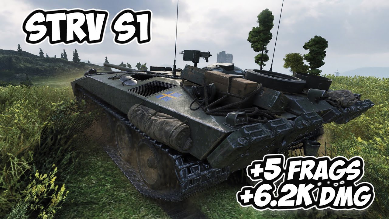 Strv S1 - 5 Frags 6.2K Damage - Good, but does not decide! - World Of ...