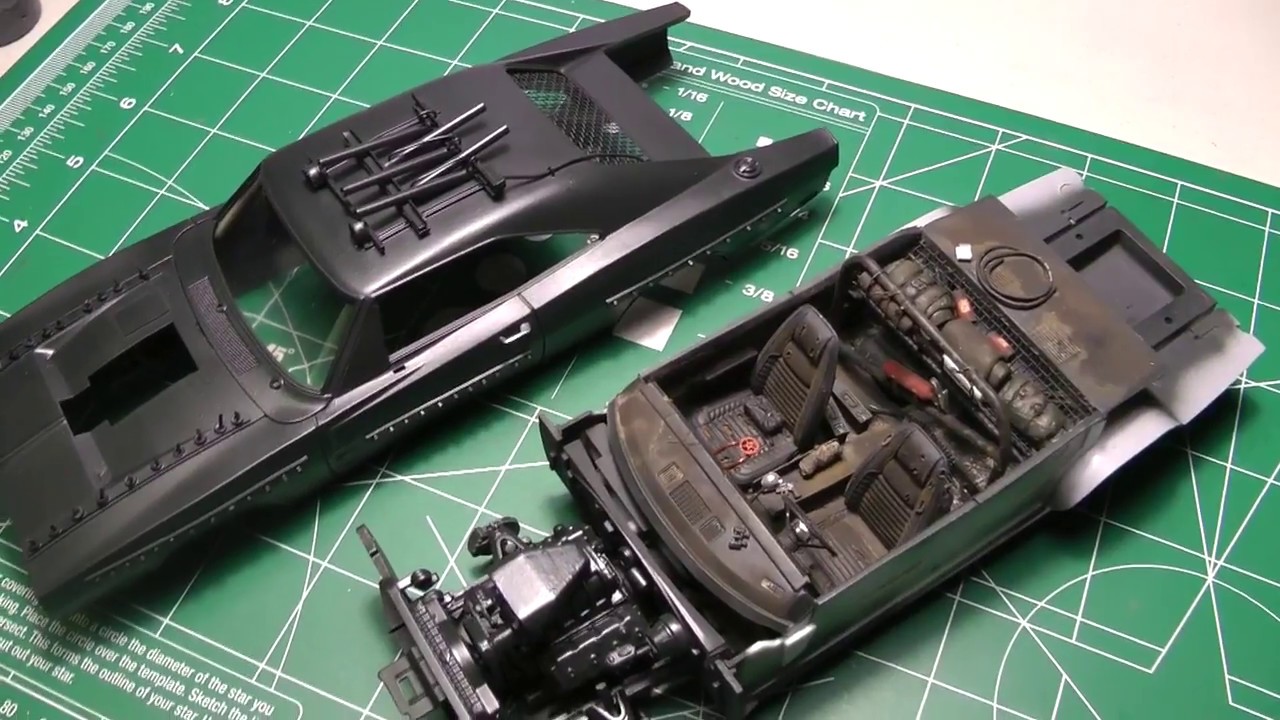 Post Apocalyptic 1/25 Scale Model Car Build Part 1 - YouTube