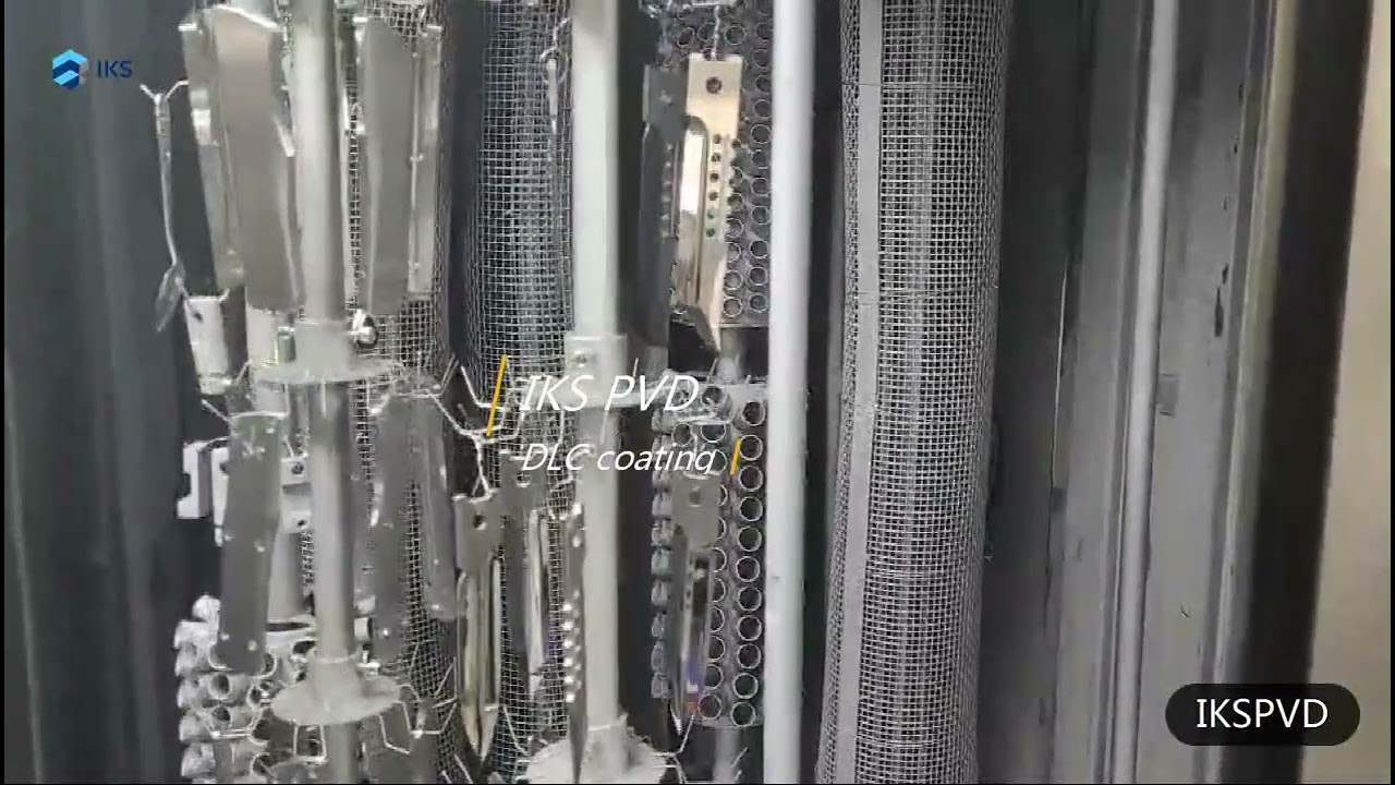 DLC coating machine - YouTube