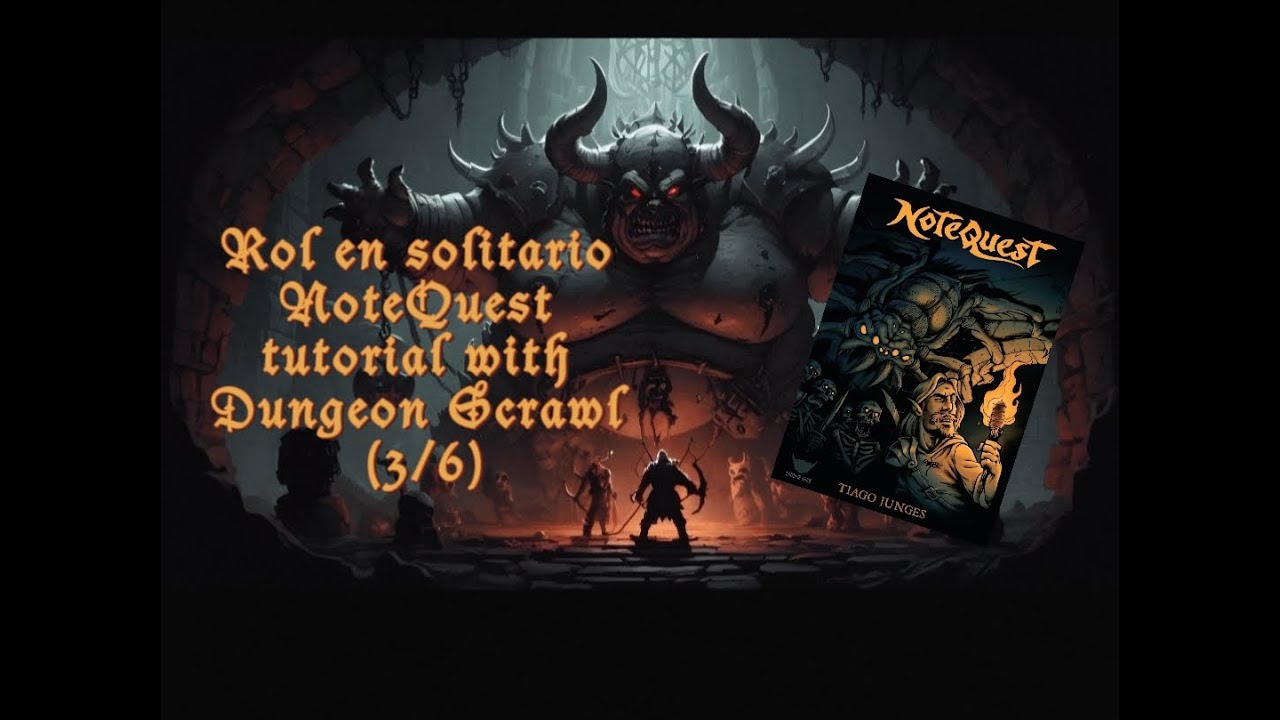 NOTE QUEST EN ESPAÑOL TUTORIAL WITH DUNGEON SCRAWL!! (ENTRADA A LA ...