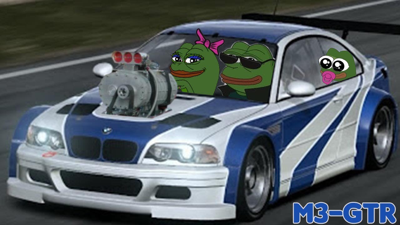 BMW M3 GTR | P60B40 V8 -nfsmw - YouTube