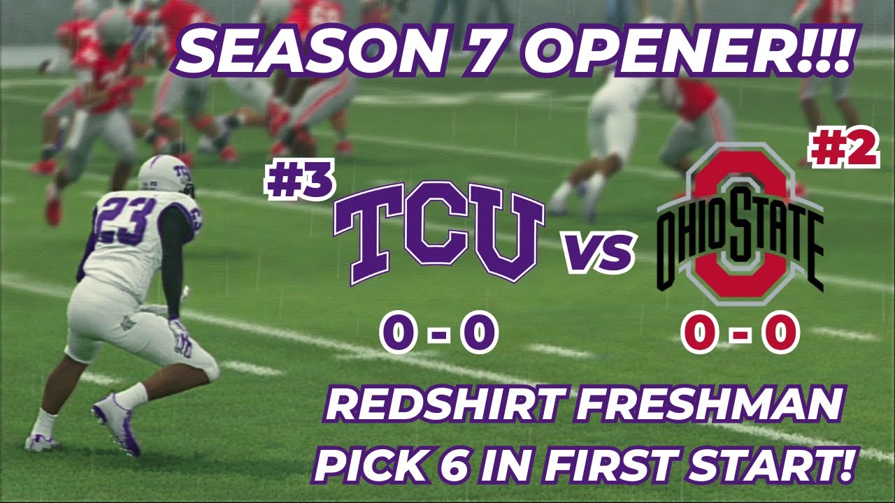 Top 4 Matchup Season 7 Opener! | NCAA 14 College Football Revamped Game ...