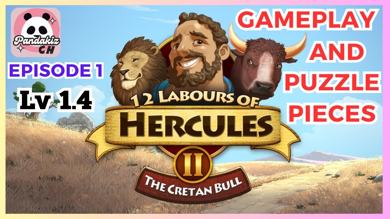 [Gameplay+Puzzle Pieces] Ep1 Lv 1.4 || 12 Labours of Hercules 2: The ...