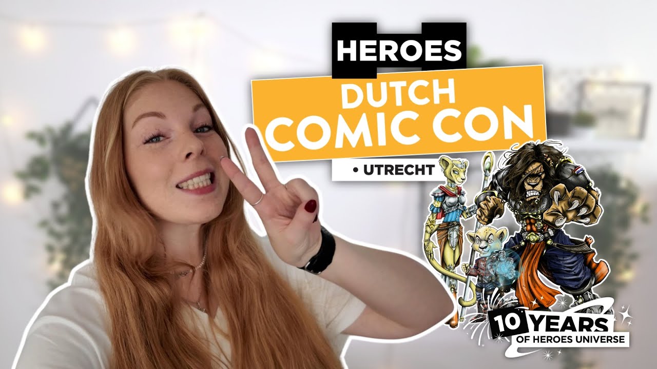 I SURVIVED Heroes Dutch Comic Con 2024! | Summer Edition - YouTube