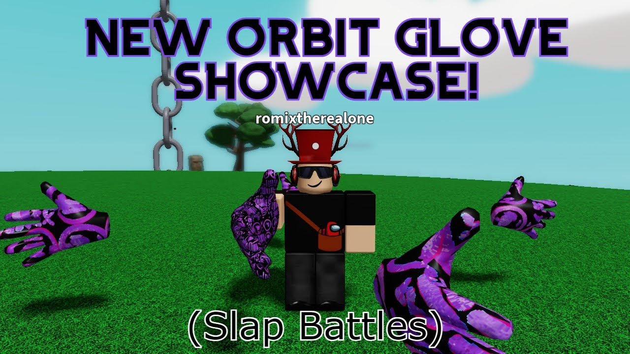 NEW ORBIT GLOVE SHOWCASE! | Slap Battles (ROBLOX) 👏👏 - YouTube