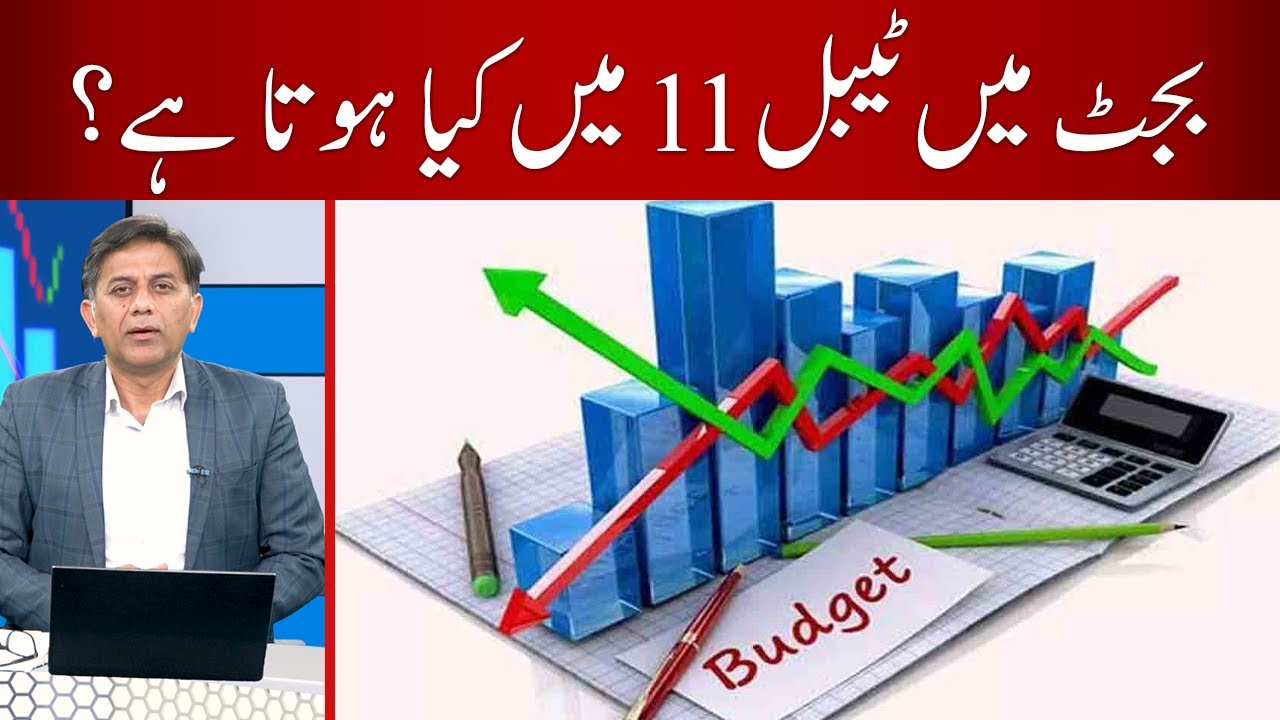 What happens in table 11 in the budget? - YouTube