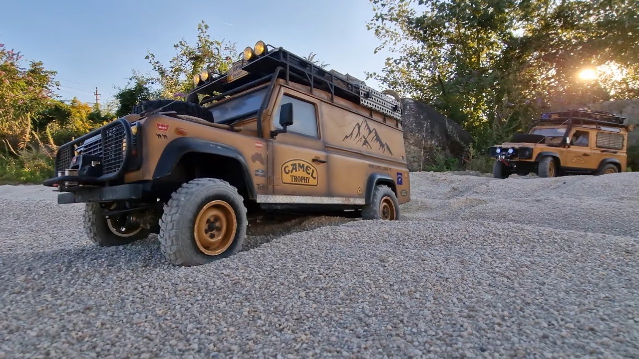 Epic RC Adventure: Land Rover D110 & D90 Camel Trophy Off-Road Battle ...