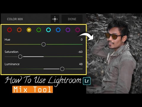 How To Use Lightroom Mix Tool|Lightroom Mobile Color Correction|RJ ...