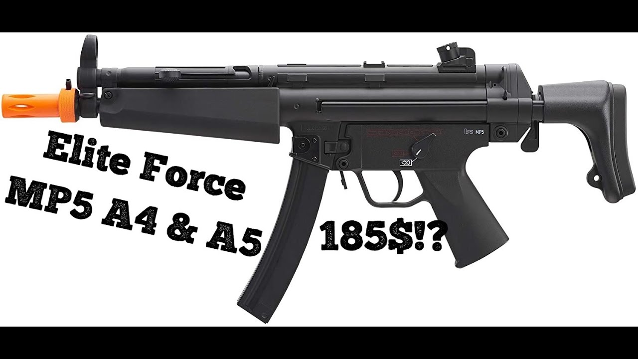 Elite Force MP5 A4 & A5 Full Review - YouTube