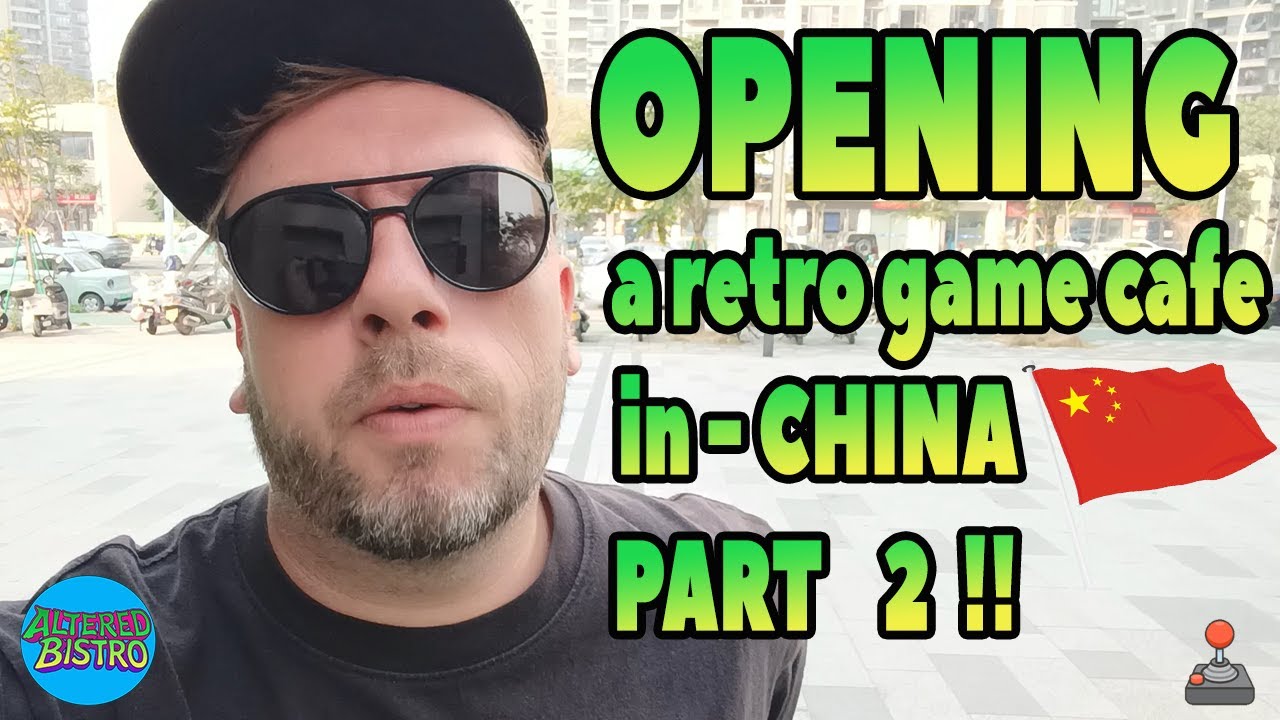 Opening a retro game cafe in CHINA part 2 - YouTube