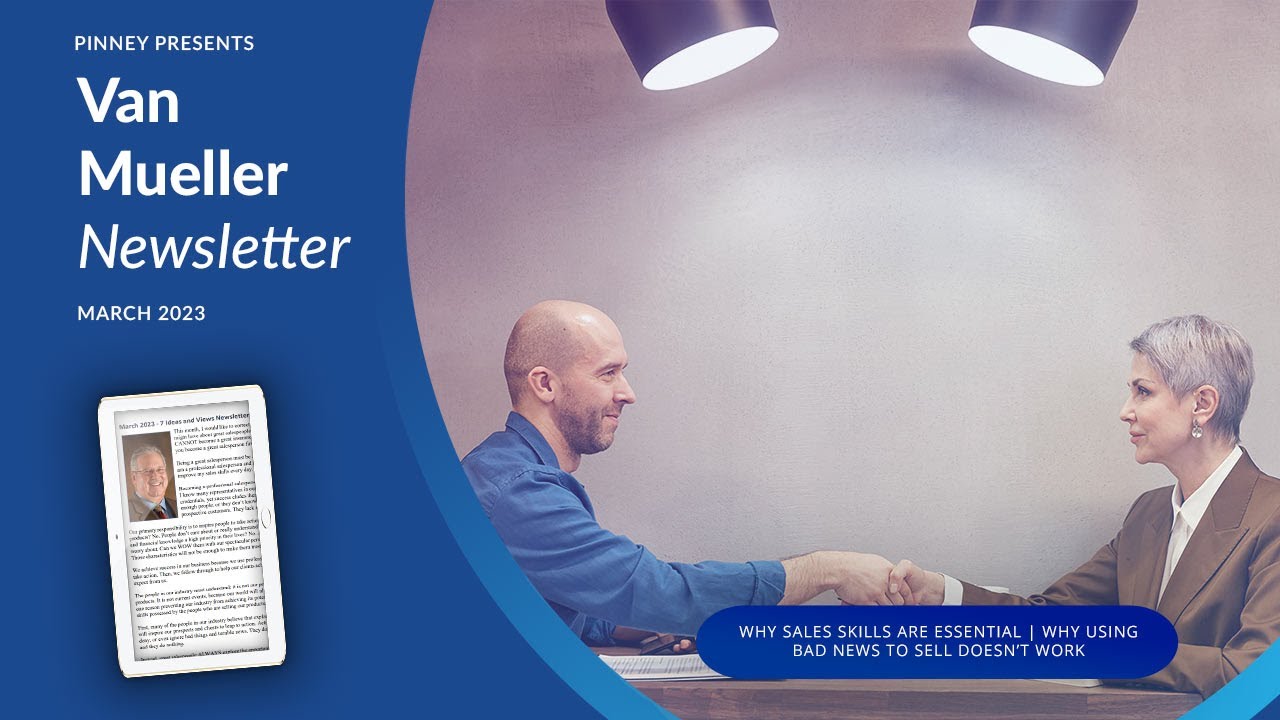 Van Mueller Newsletter March 2023 | Pinney Insurance - YouTube