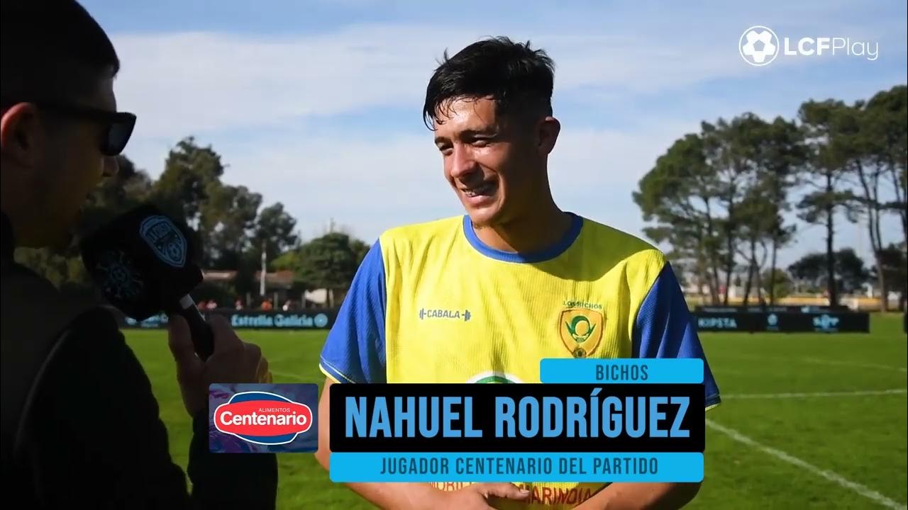 Nahuel Rodríguez JUGADOR CENTENARIO DEL PARTIDO - YouTube