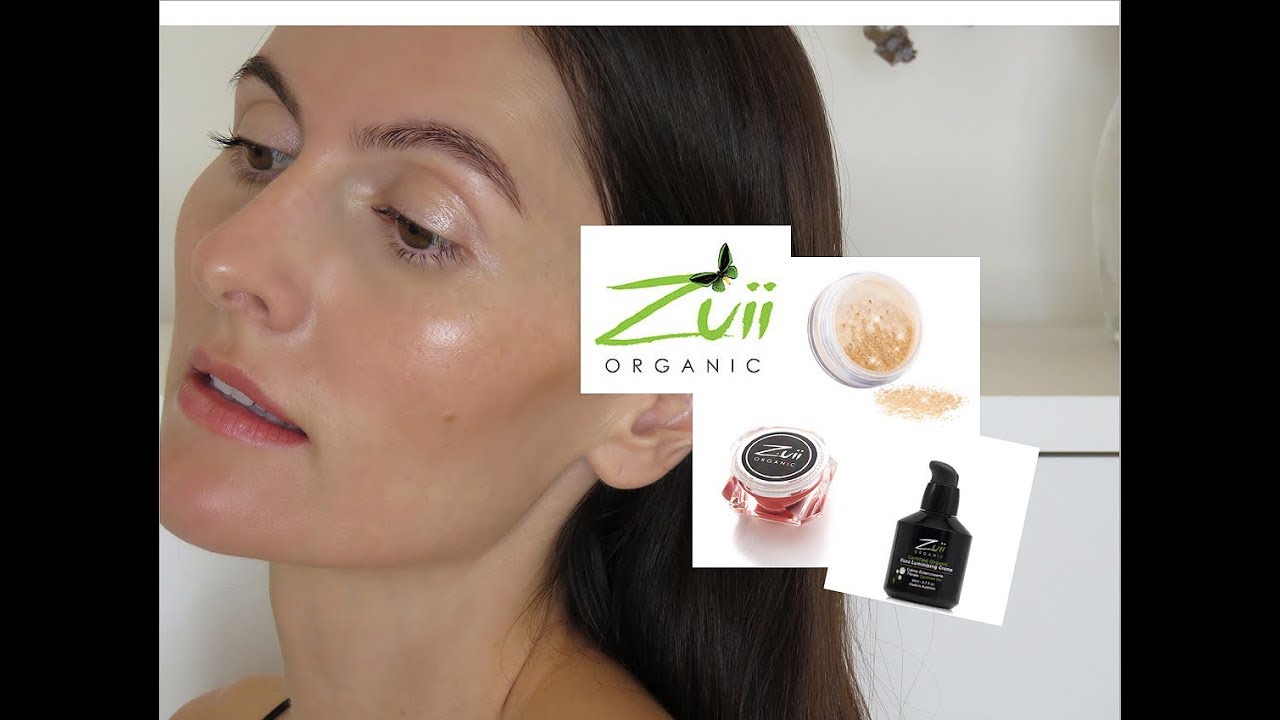 One Brand Tutorial | Zuii Organic Makeup First Impression - YouTube