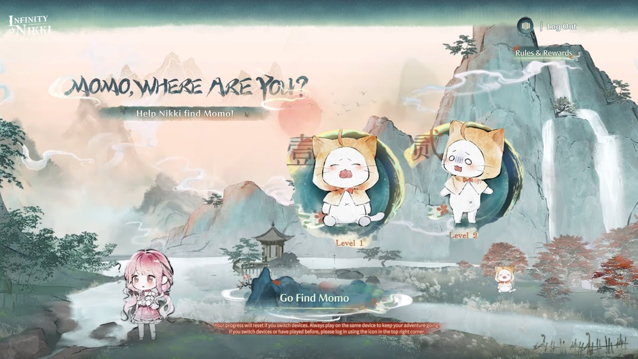 Infinity Nikki - event: MOMO, WHERE ARE YOU? Level 1 & 2 - YouTube