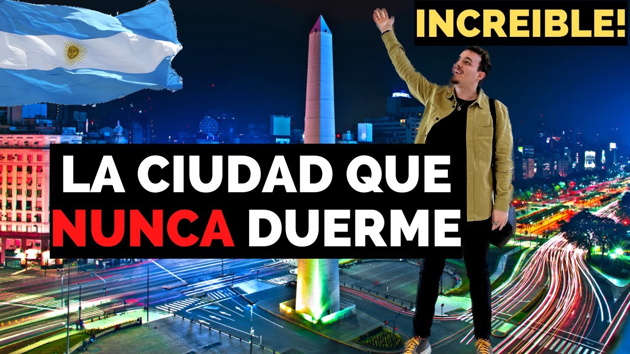 🔥 La ciudad de LA FURIA 🔥 Así es BUENOS AIRES de NOCHE 🇦🇷 ¿Argentinos ...