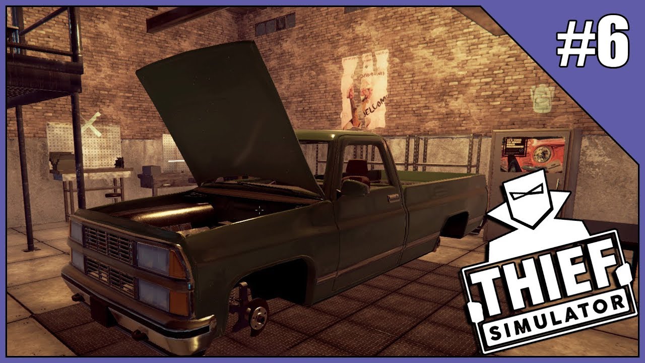 Thief Simulator - E6 - Car Mechanic Simulator - YouTube