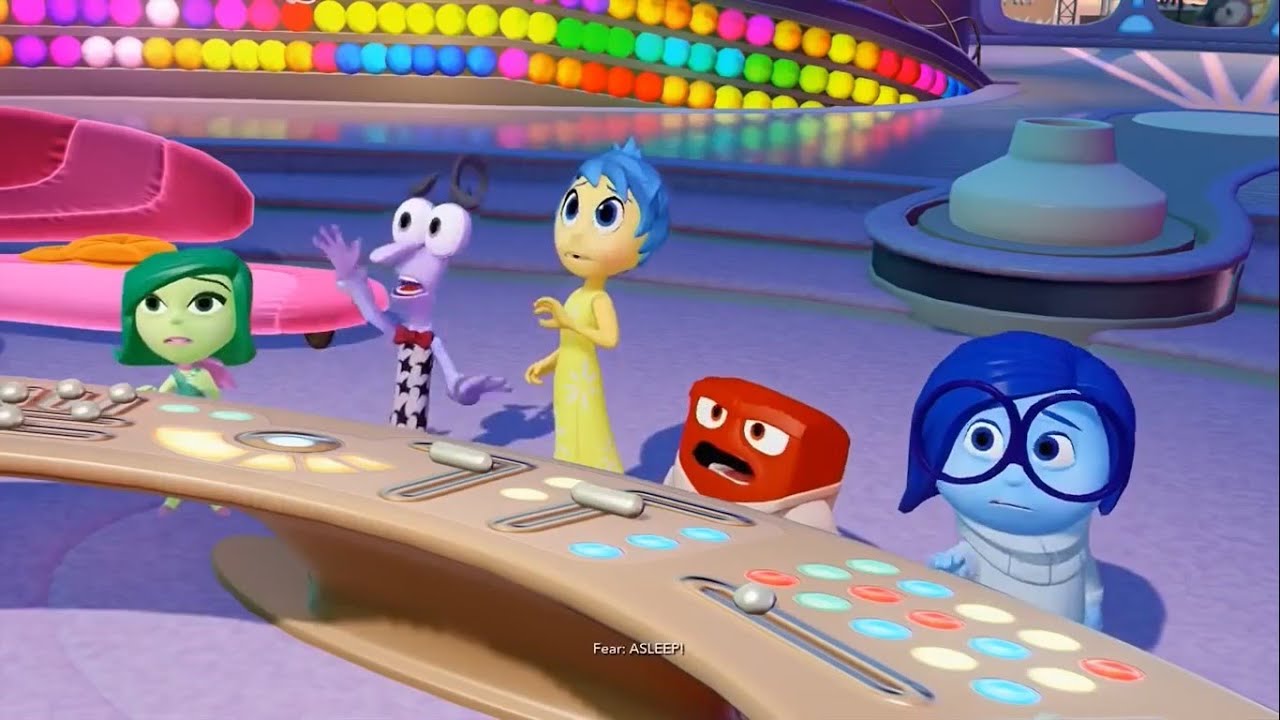 Disney Infinity 3.0 Inside Out 1st Cutscene: Imagination BREACH! Voice ...
