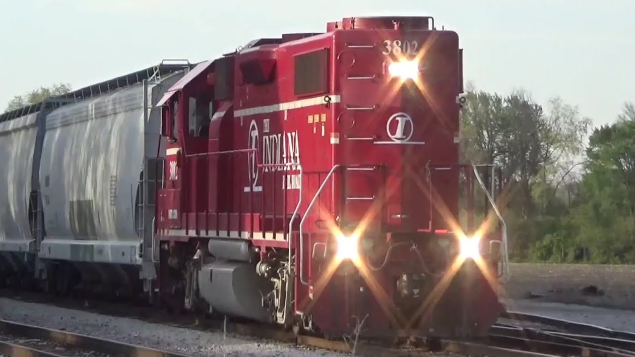 INRD THUT2 Switching with GP38-2 3802 and Fouled K3LA Horn! - Terre ...