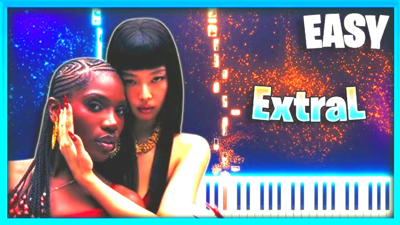 ExtraL - Doechii & JENNIE | Piano Play-Along piano ||JENNIE, Doechii ...