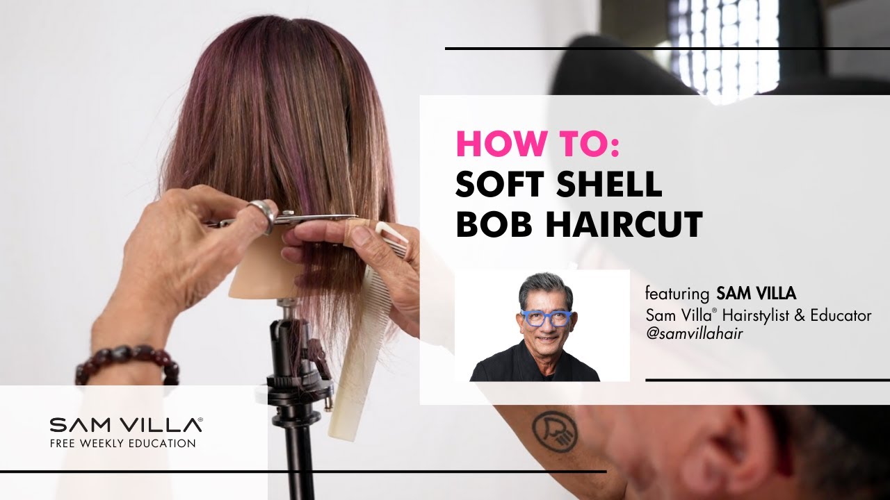 Soft Shell Bob Haircut - YouTube