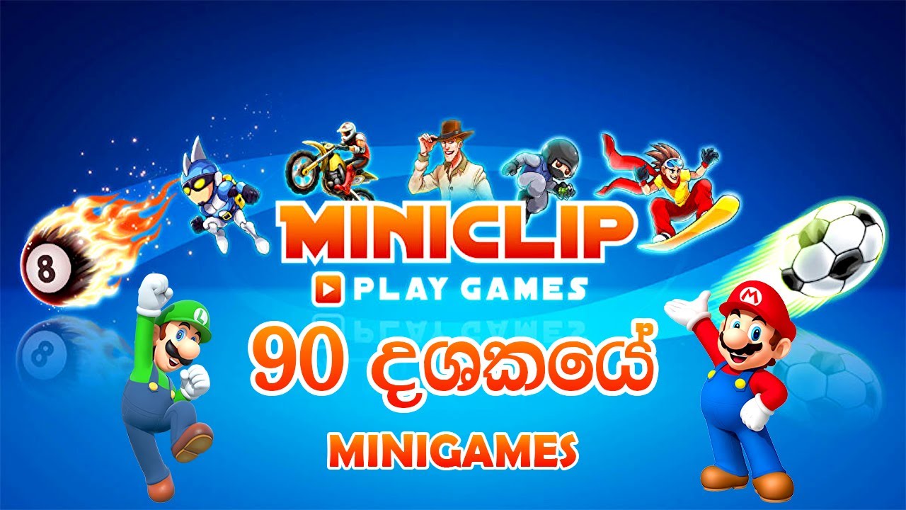 Miniclip pc games - 90 දශකයේ Mini games I Sinhala - YouTube