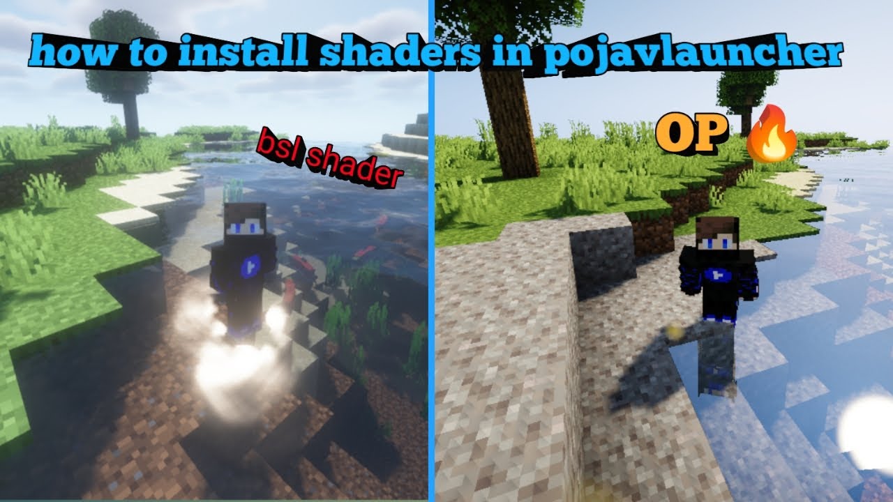 How To Install Shaders In Pojavlauncher Bsl Shader For Pojavlauncher 馃敟 Youtube