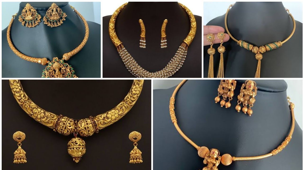 Trendy Gold Attigai Designs|Latest Attigai Collection|Simple & Elegent ...