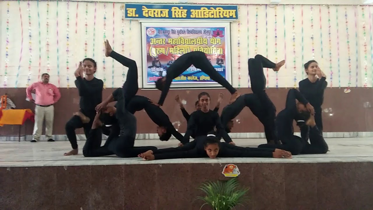 Yoga pyramid - YouTube