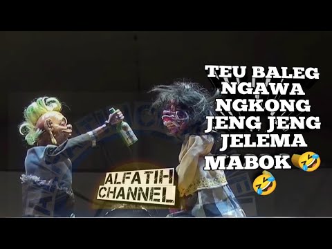 LUCU PISAN!!! Video lucu BOBODORAN WAYANG GOLEK NGAWANGKONG JENG NU MABOK MOAL BALEG 🤣🤣🤣