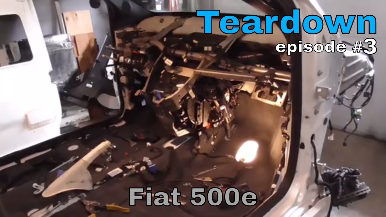 Fiat 500e - Teardown - episode #3 - YouTube