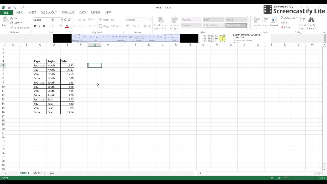 SUMIF and SUMIFS of Excel - YouTube