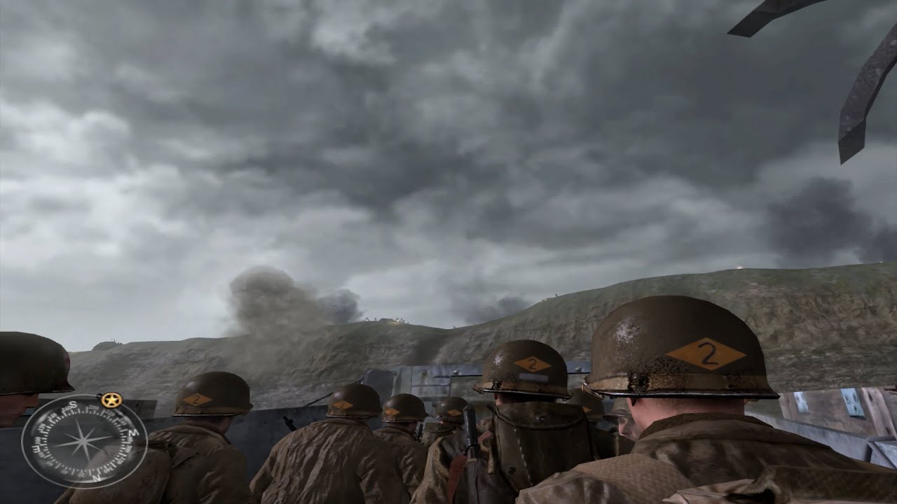 US Army Rangers - D-Day Beach Landings - Call of Duty 2 (2005 ...