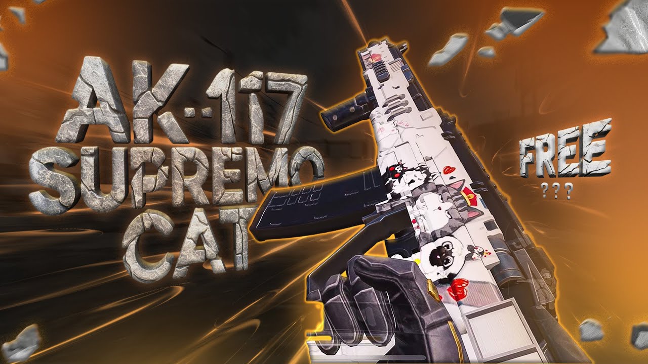 AK117 Supremo Cat Unlocked! 🐾 | Free Epic Gun in COD Mobile 🎮 | #4K ...