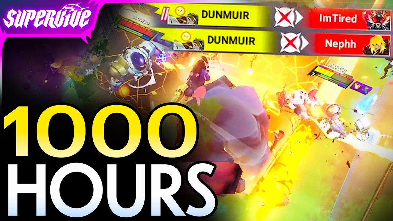 THIS IS WHAT 1000 HOURS OF SUPERVIVE PLAYTIME LOOKS LIKE! OATH GAMEPLAY ...