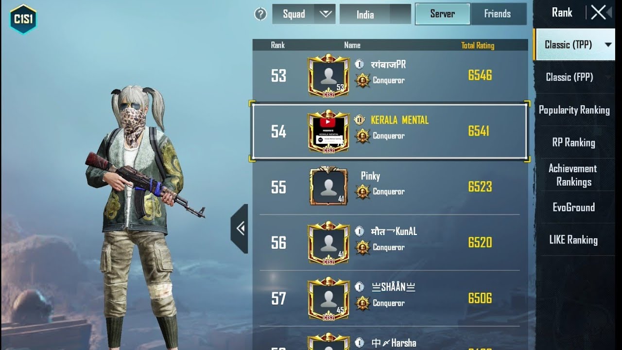 LOW END DEVICE PLAYER ON BGMI RANKING. DO YOU KNOW?? /ranking 45 now ...