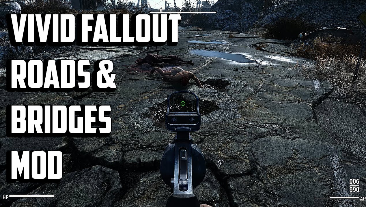 Vivid Fallout Roads and Bridges - Fallout 4 Texture Mod - YouTube