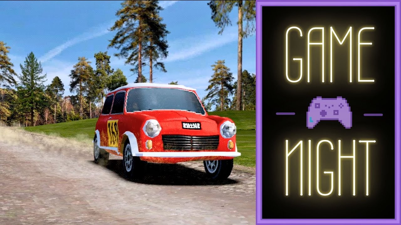 Neon's Game Night - Easy right. Hard left. *CRASH* (Old School Rally ...