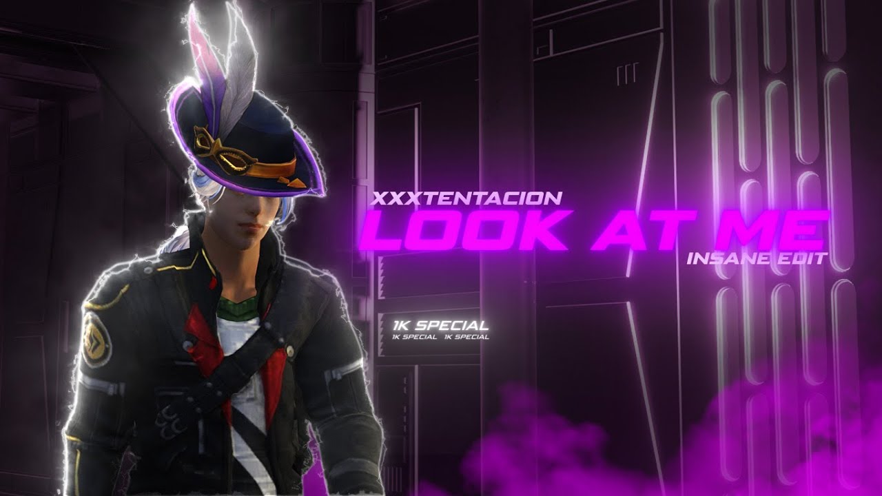 XXXTENTACION LOOK AT ME INSANE EDIT⚡ | 1K special |Inspired Edit - YouTube