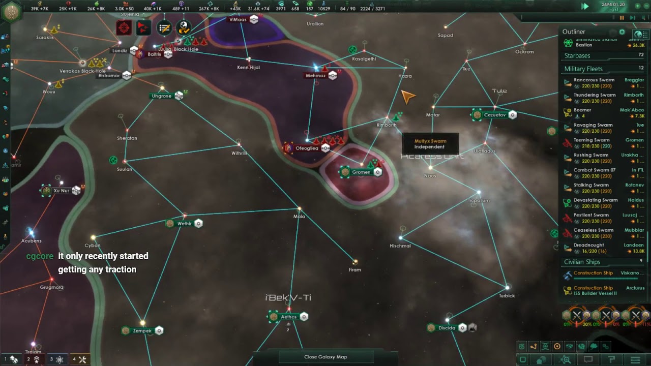 Let's Play Stellaris: Devouring Swarm #062 (Dicing) - YouTube