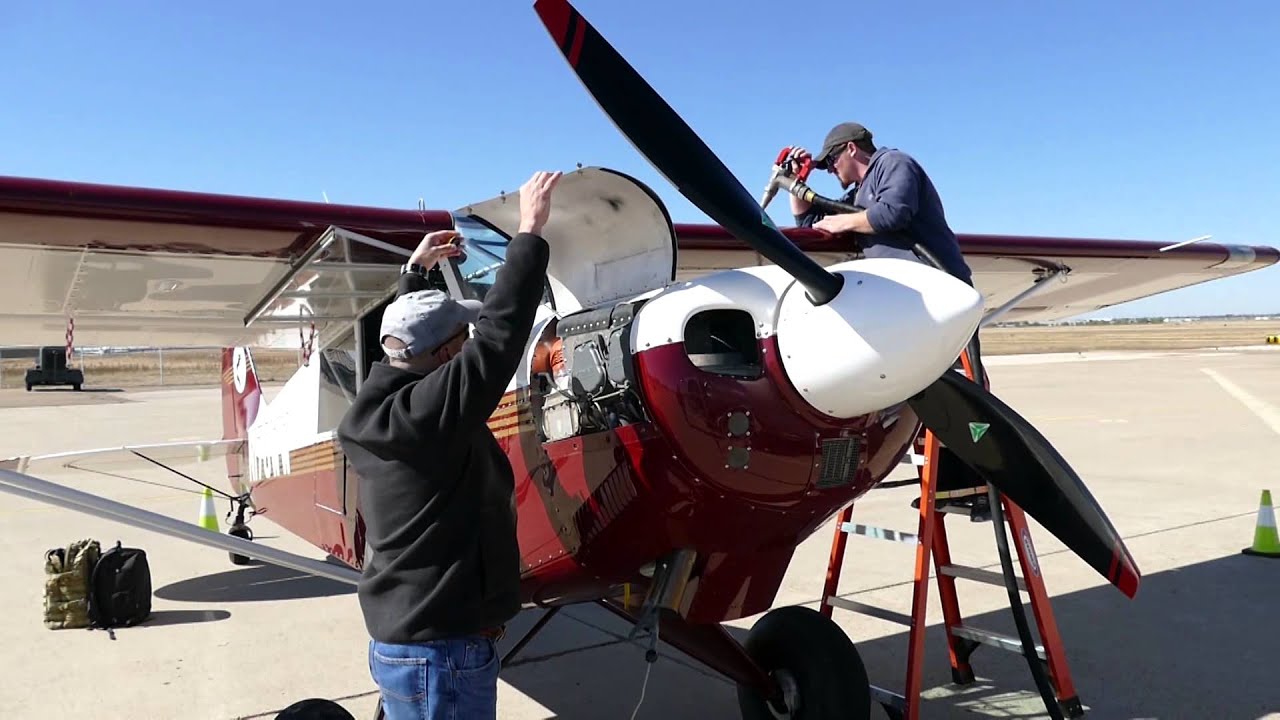 Our first flight with the Husky Aircraft. - YouTube
