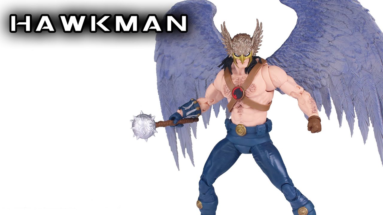 McFarlane Toys HAWKMAN Zero Hour DC Multiverse Action Figure Review ...